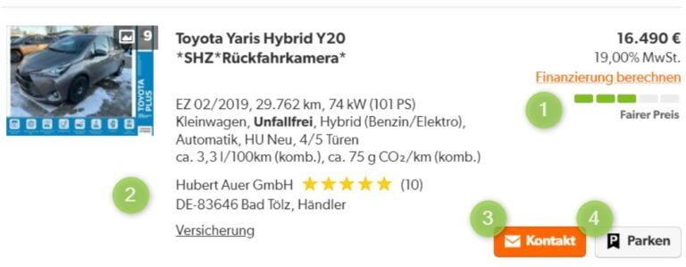 How To Find A Car In Germany On Internet