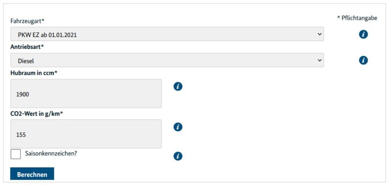 Car Tax in Germany 2023 | Car tax Germany calculator explained