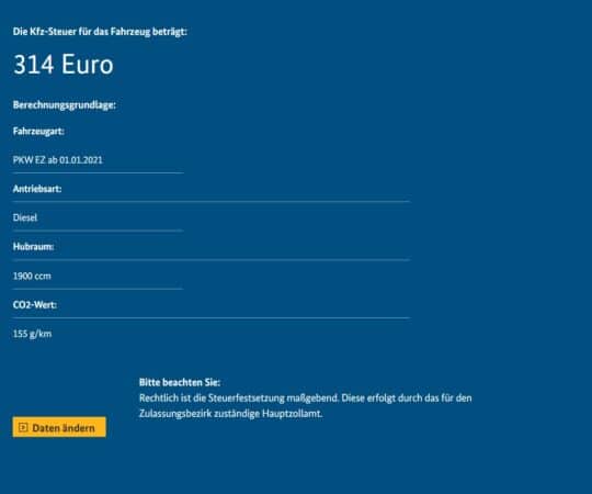 Car Tax in Germany 2023 | Car tax Germany calculator explained